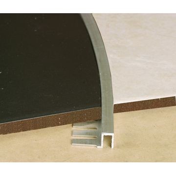 AL formable square edge trim 12mm x 2 | Kirk Marketing