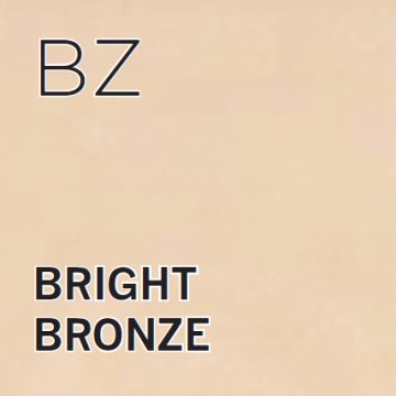 Straight Edge 15mm height. Bright Bronze anodized finish. 2 | Kirk ...