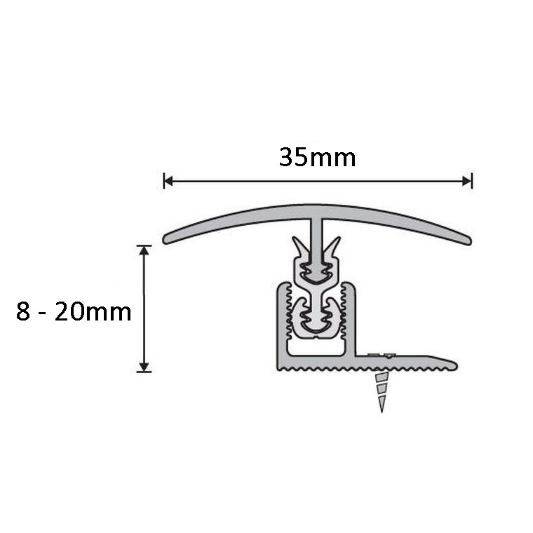 Dural Clipper 2000 Transition Champagne Lgth | Kirk Marketing