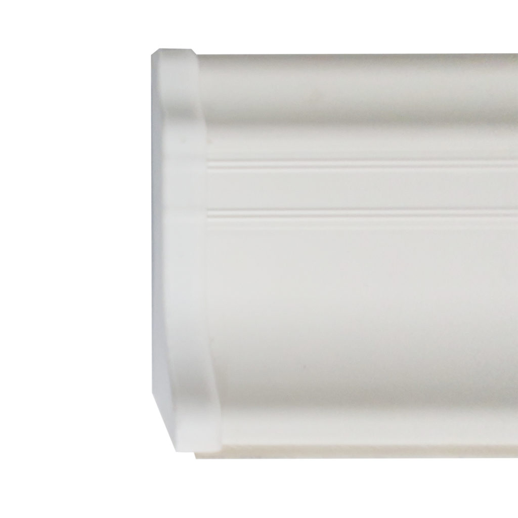 PVC Skirting 62x24mm White | Kirk Marketing