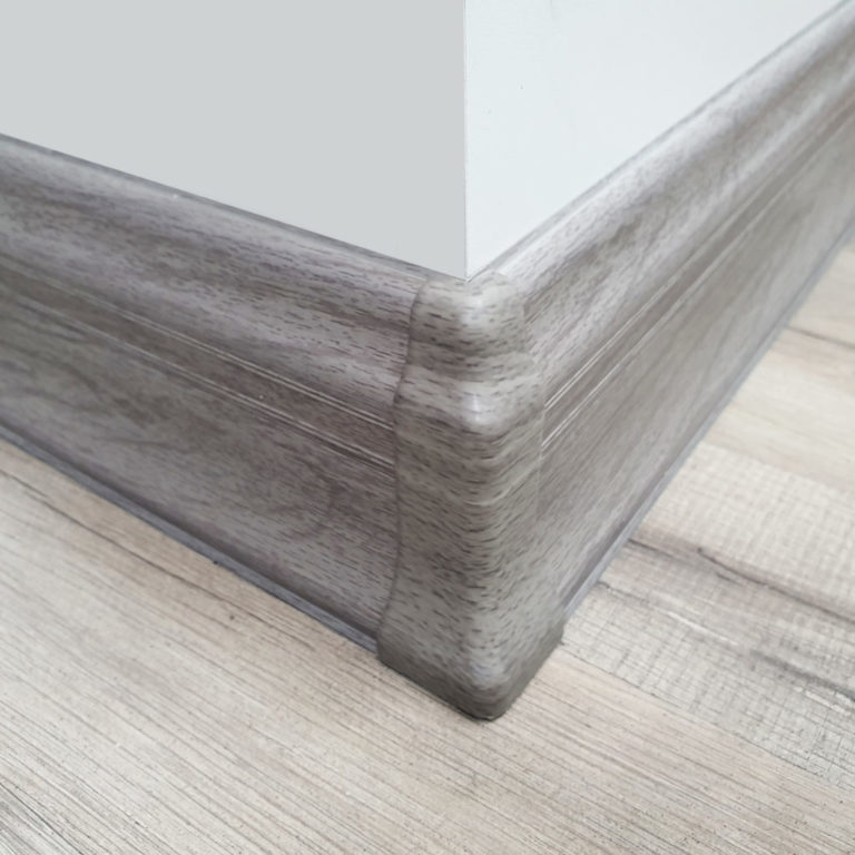 PVC Skirting 62x24mm Highveld Grey | Kirk Marketing