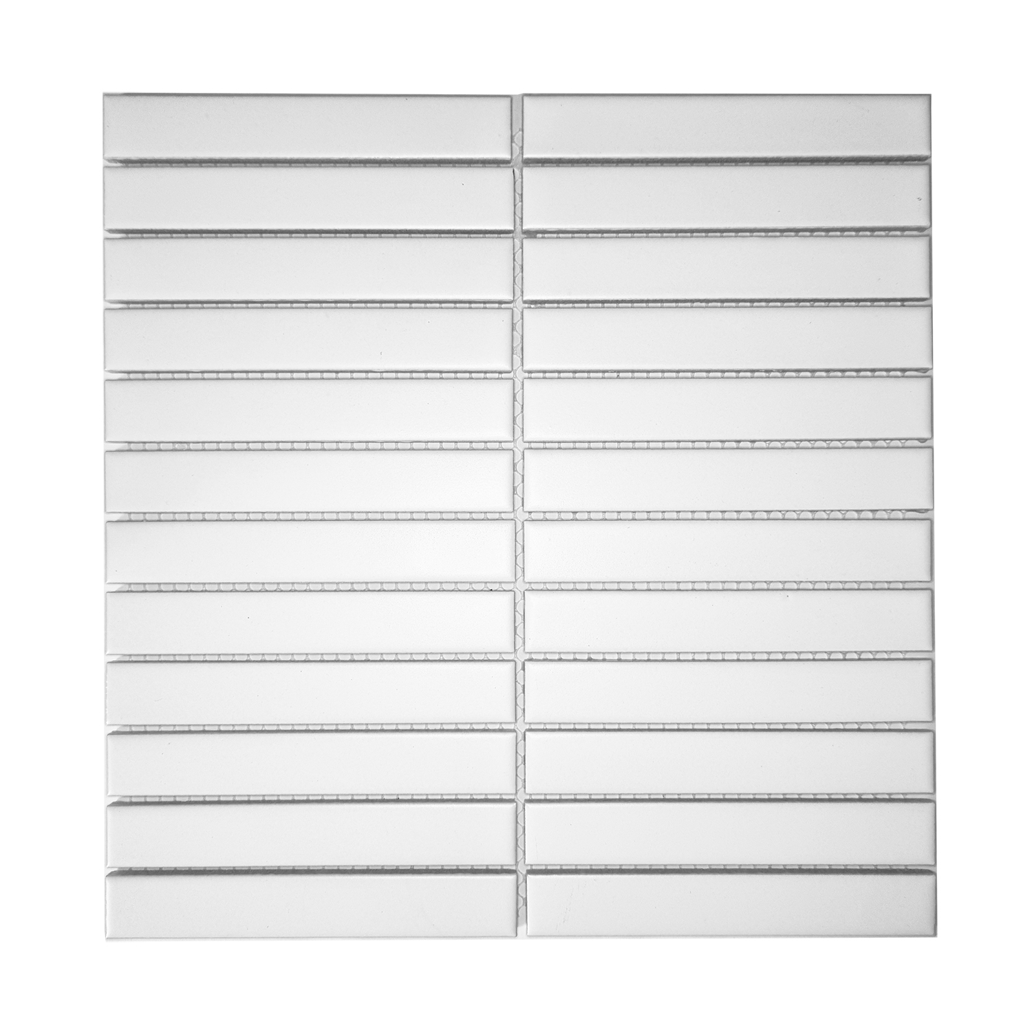 Porcelain Mosaic – Omega Matt White | Kirk Marketing